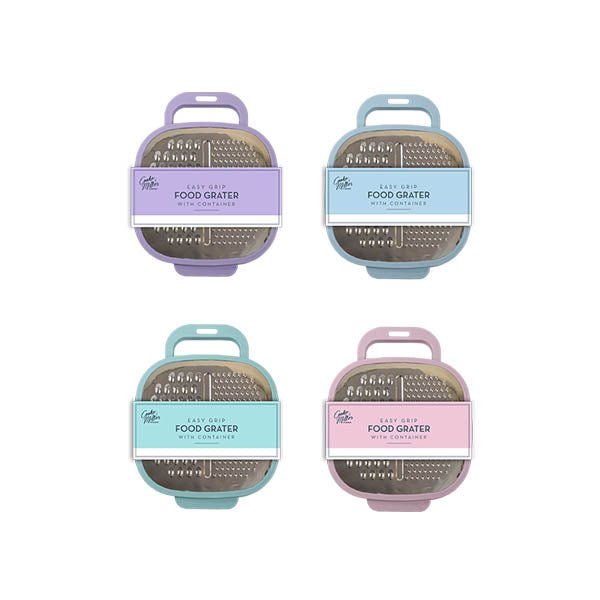 Cooke & Miller Pastel Grater & Container – EuroGiant