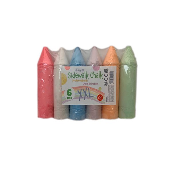 Sidewalk Chalk – 6 Pack – EuroGiant