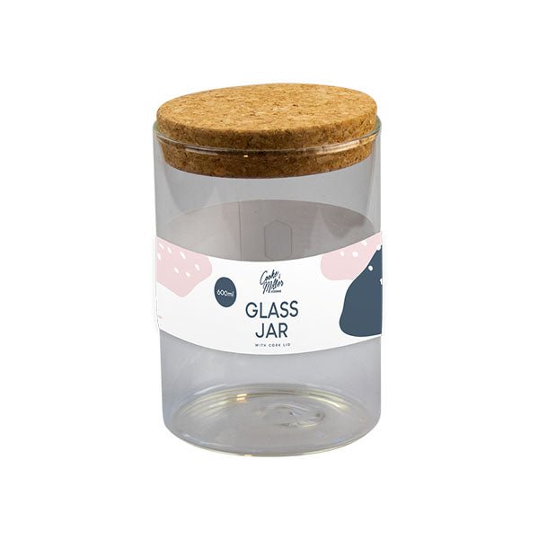Cooke & Miller Glass Jar 600ML – EuroGiant