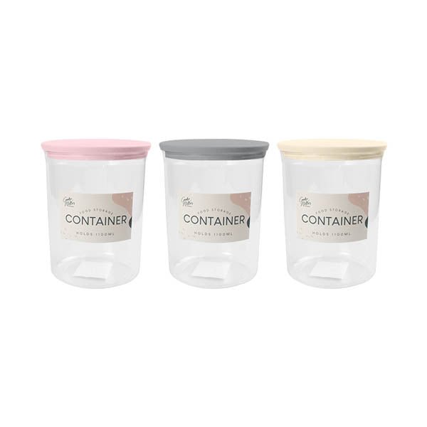 Cooke & Miller Round Pastel Storage Cont. 1100m – EuroGiant