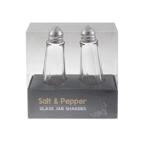 Salt & Pepper Glass Jar Shakers – EuroGiant