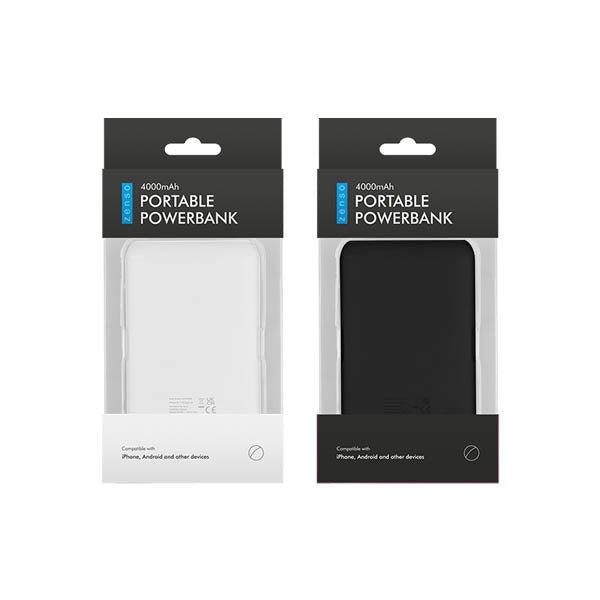 Zenso Portable Power Bank 4000mAh – EuroGiant